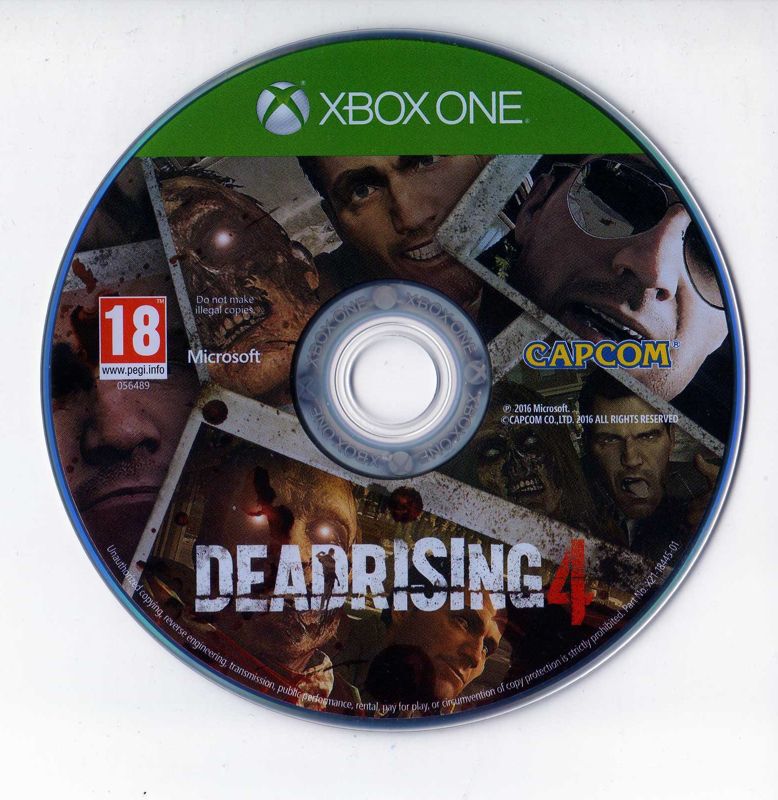 Dead Rising 4 cover or packaging material - MobyGames
