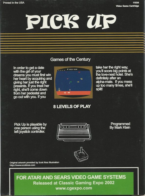 Pick Up cover or packaging material - MobyGames