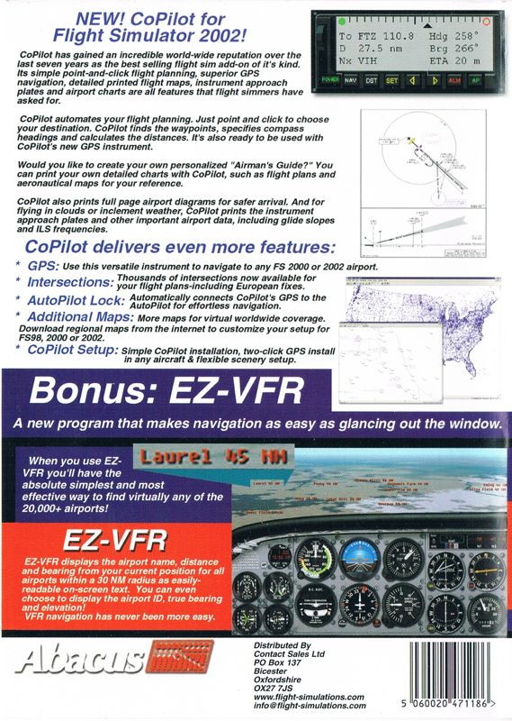 CoPilot cover or packaging material - MobyGames