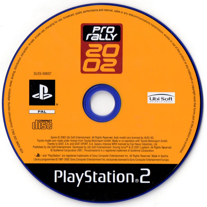 Pro Rally cover or packaging material - MobyGames