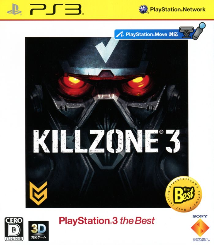 Killzone 3 cover or packaging material - MobyGames