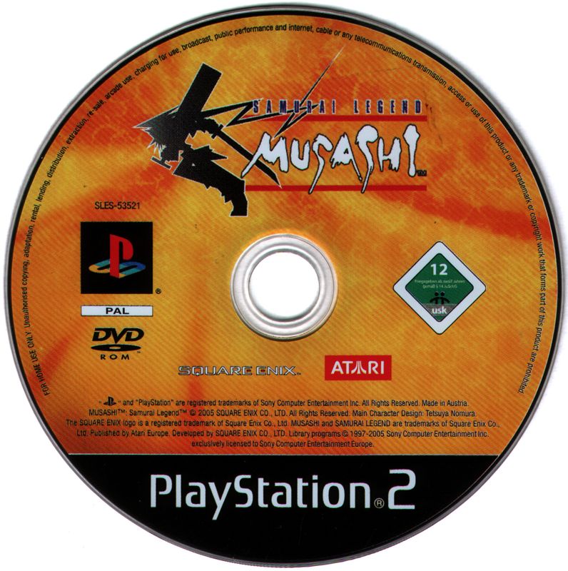 Musashi: Samurai Legend cover or packaging material - MobyGames