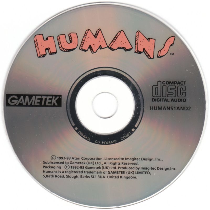Humans 1 and 2 cover or packaging material - MobyGames