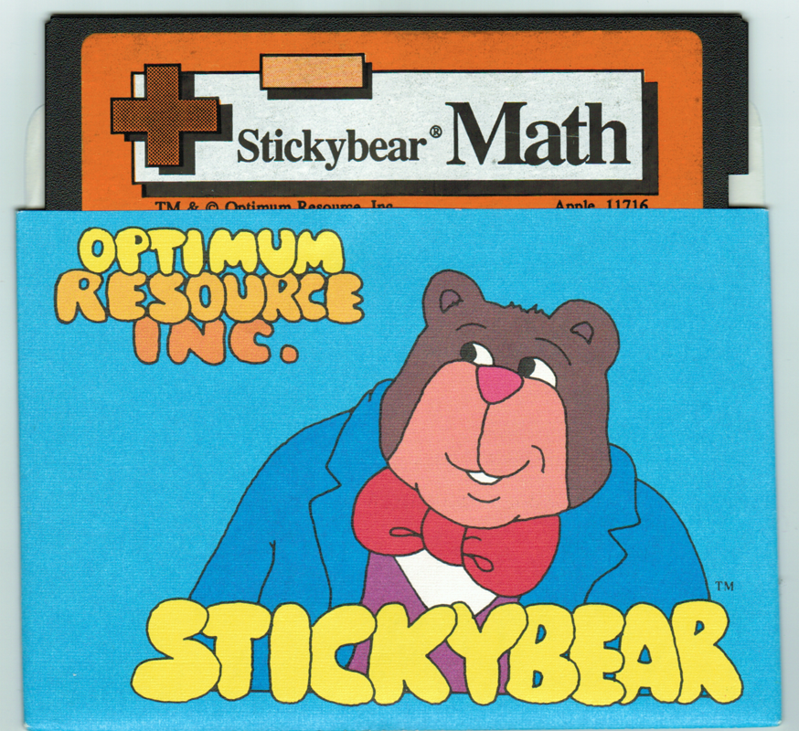 Stickybear: Math cover or packaging material - MobyGames