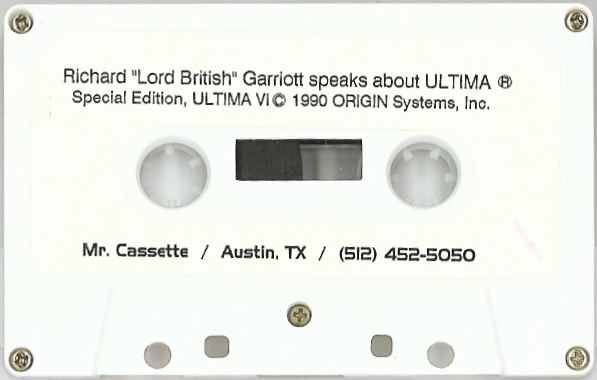 Ultima VI: The False Prophet cover or packaging material - MobyGames