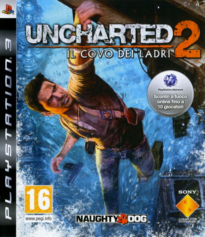 Uncharted 2: Among Thieves cover or packaging material - MobyGames