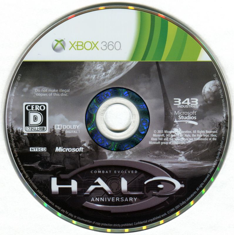 Halo: Combat Evolved - Anniversary cover or packaging material - MobyGames