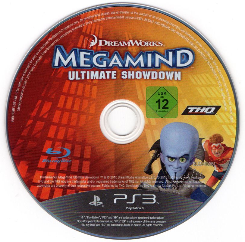 Megamind: Ultimate Showdown cover or packaging material - MobyGames