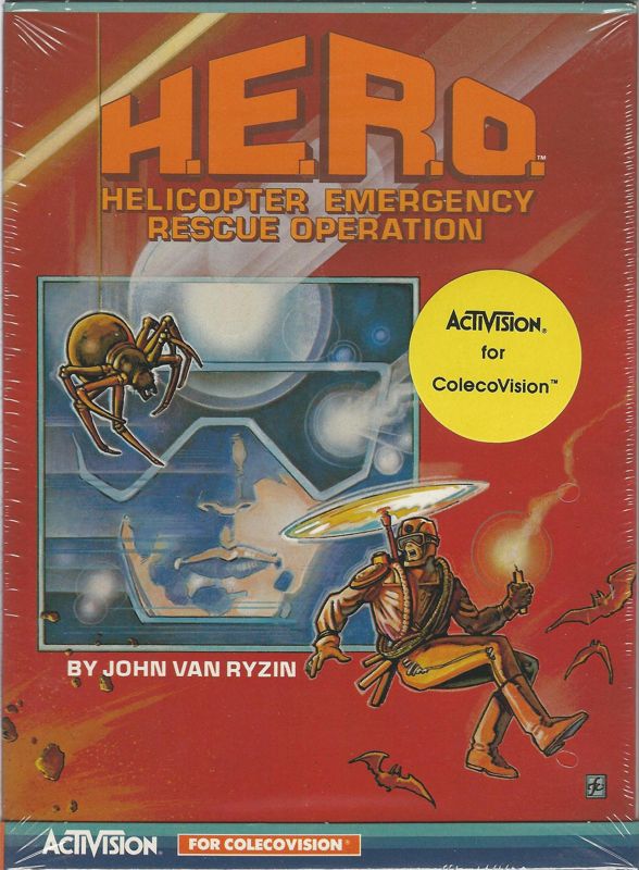 H.E.R.O. cover or packaging material - MobyGames