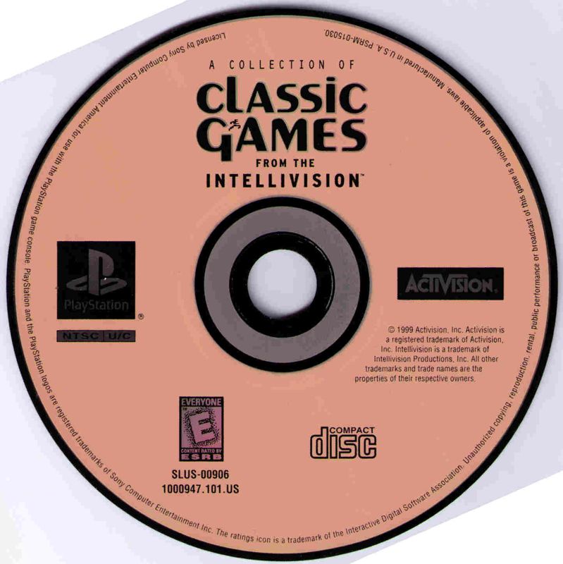 A Collection of Classic Games from the Intellivision cover or packaging ...