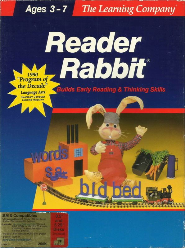 Reader Rabbit cover or packaging material - MobyGames