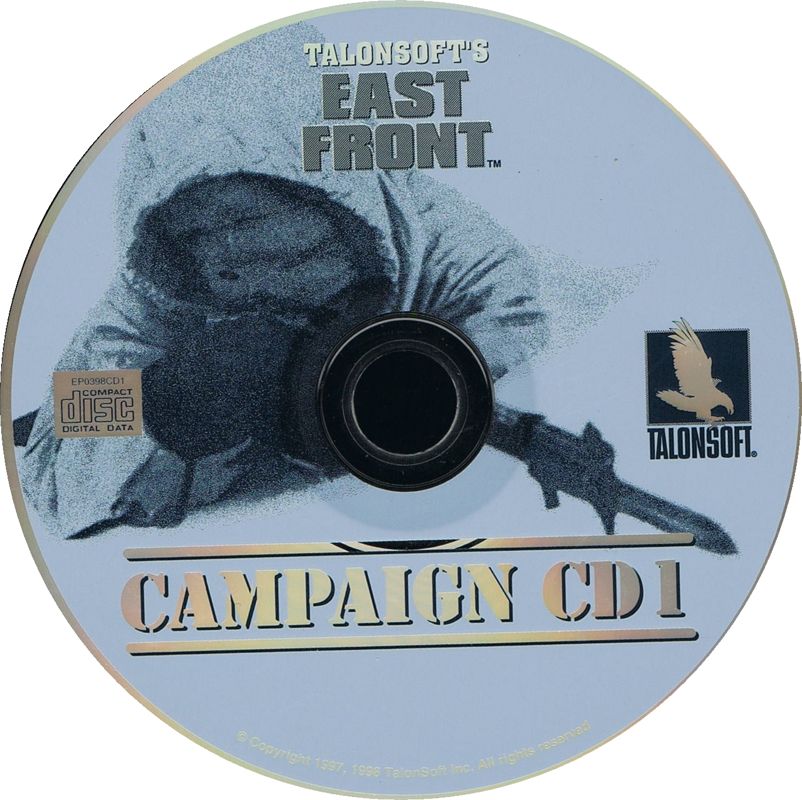 TalonSoft's East Front: Campaign CD 1 cover or packaging material ...