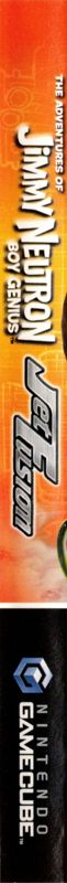 The Adventures of Jimmy Neutron: Boy Genius - Jet Fusion cover or packaging material - MobyGames