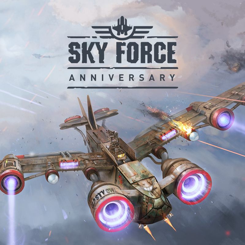 Sky Force: Anniversary cover or packaging material - MobyGames