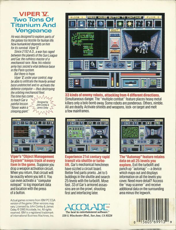 Day of the Viper cover or packaging material - MobyGames