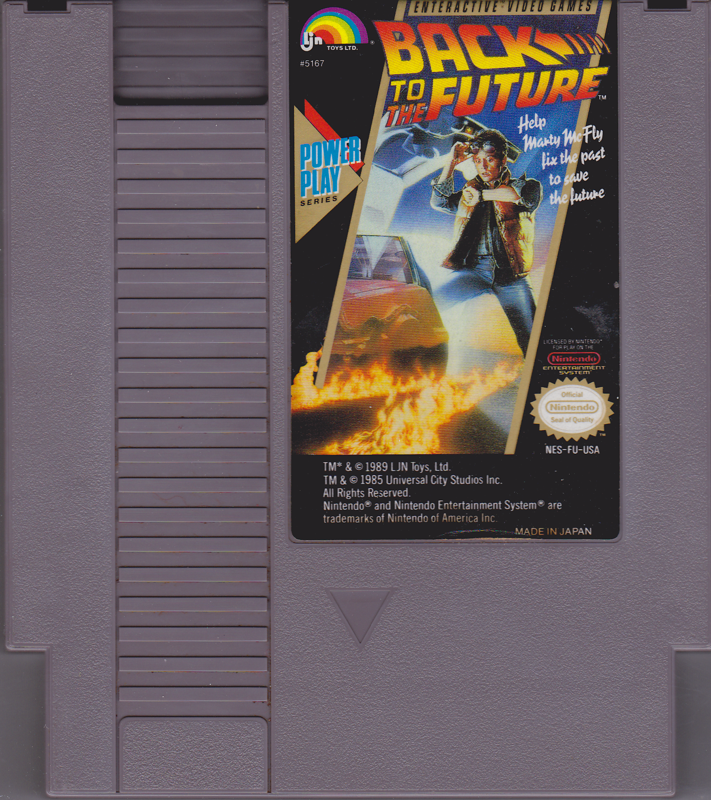 Back to the Future cover or packaging material - MobyGames