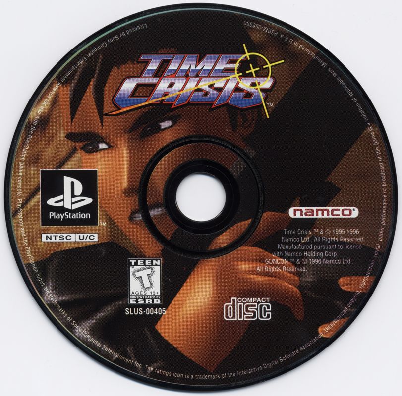 Time Crisis cover or packaging material - MobyGames