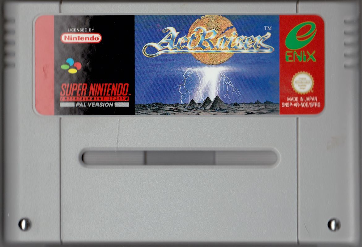 ActRaiser cover or packaging material - MobyGames