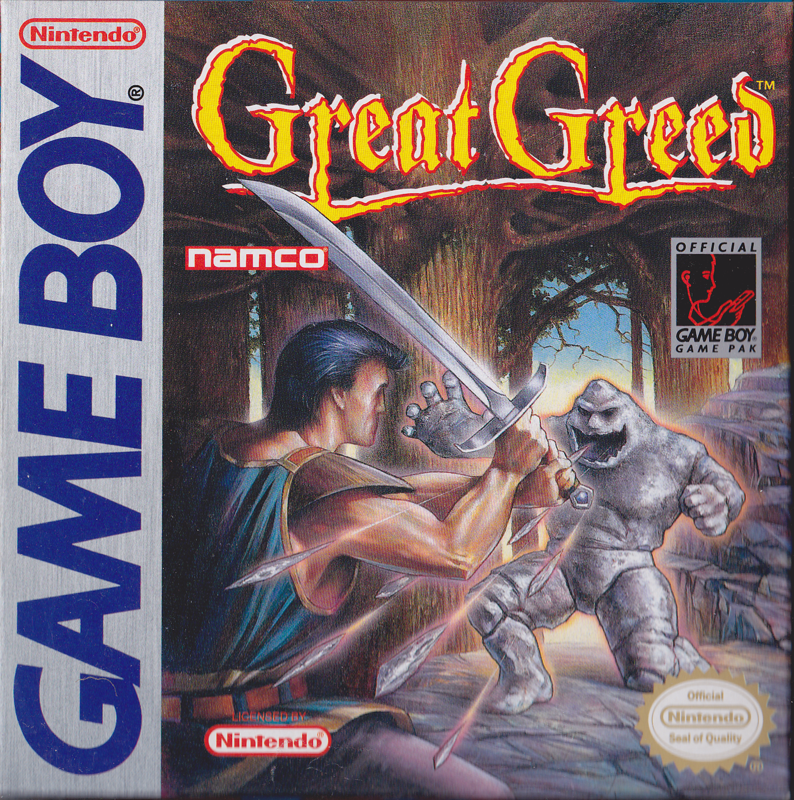 Great Greed box covers - MobyGames