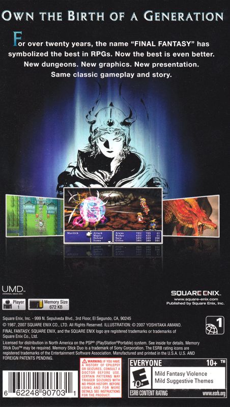 Final Fantasy cover or packaging material - MobyGames