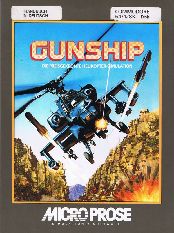 Gunship cover or packaging material - MobyGames