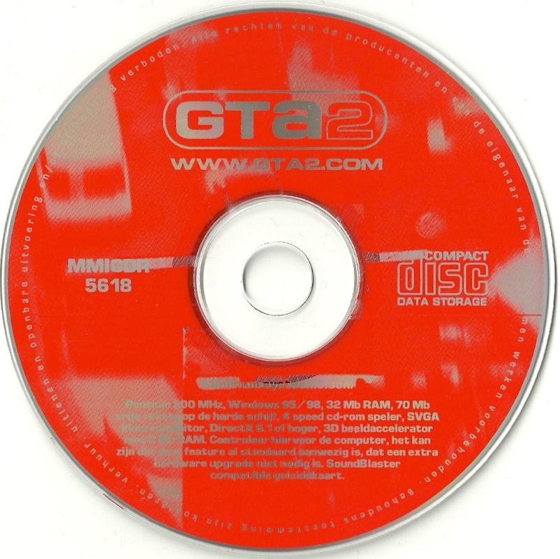 Grand Theft Auto 2 cover or packaging material - MobyGames