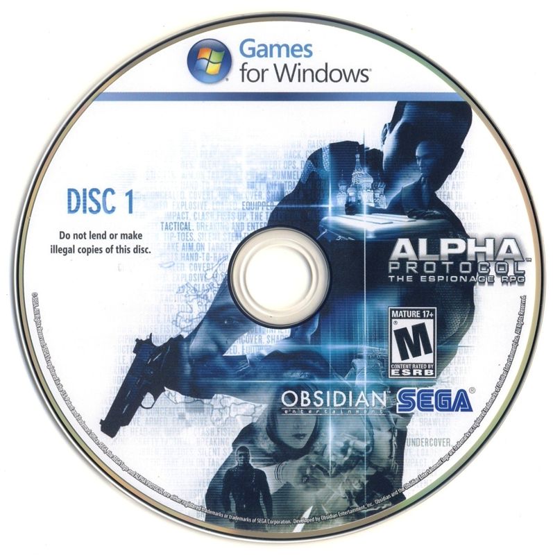 Alpha Protocol cover or packaging material - MobyGames