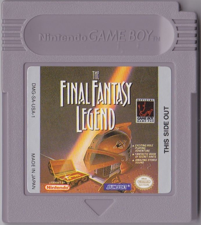 The Final Fantasy Legend cover or packaging material - MobyGames