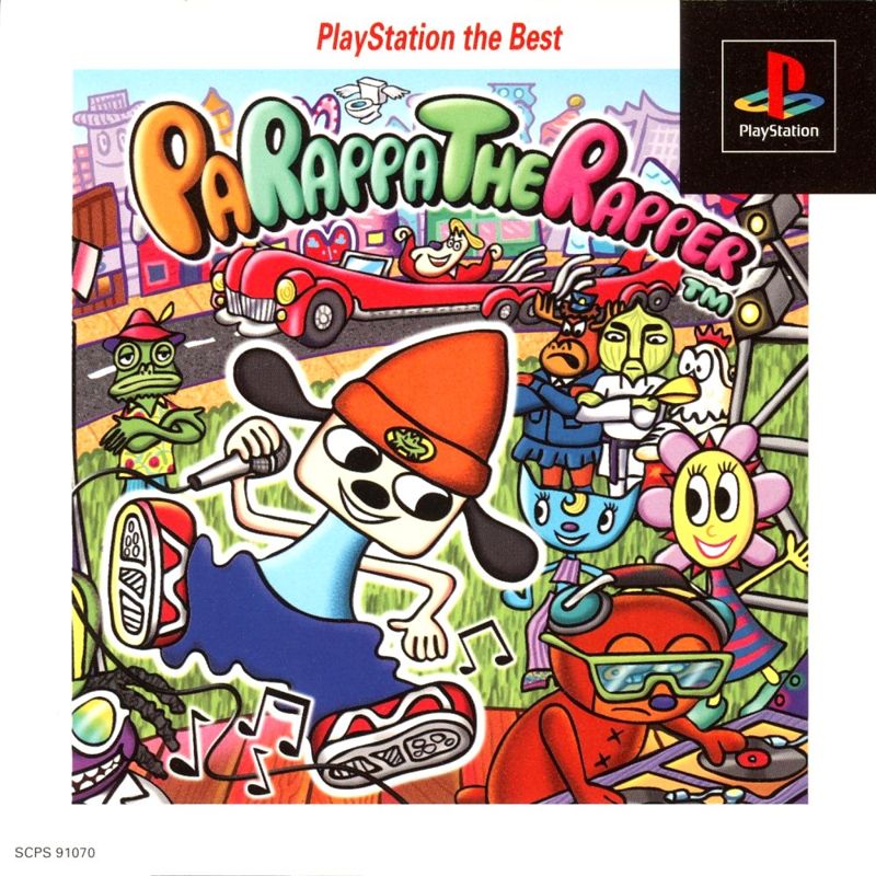 PaRappa the Rapper cover or packaging material - MobyGames