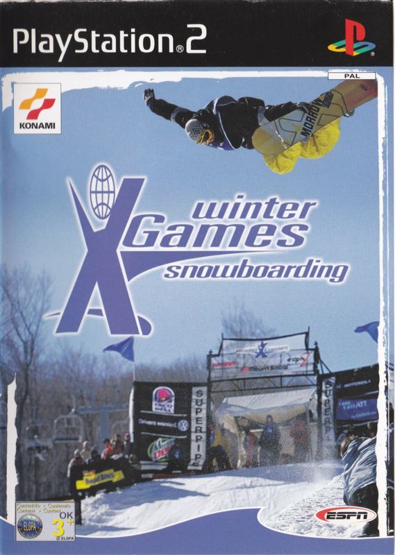 ESPN Winter X Games Snowboarding cover or packaging material - MobyGames