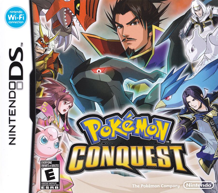 Pokémon Conquest box covers - MobyGames