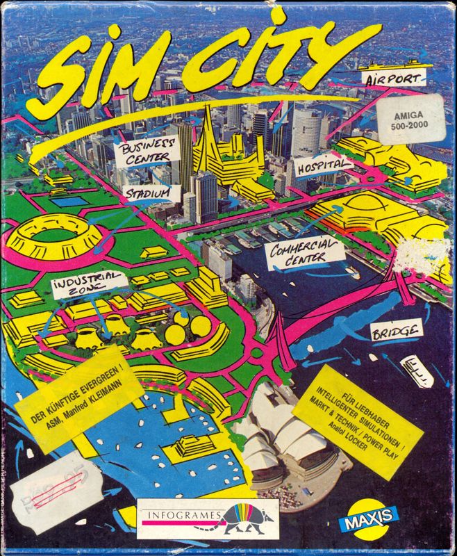 SimCity cover or packaging material - MobyGames