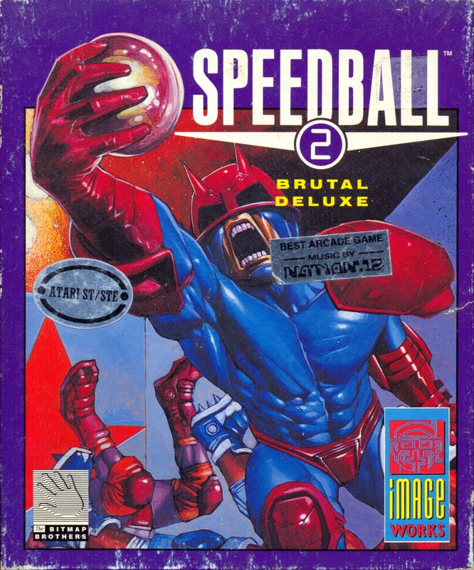 Speedball 2: Brutal Deluxe cover or packaging material - MobyGames