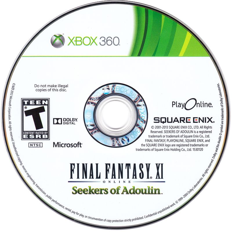 Final Fantasy XI Online: Seekers of Adoulin cover or packaging material - MobyGames