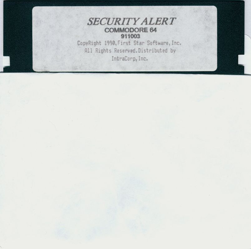 Security Alert cover or packaging material - MobyGames