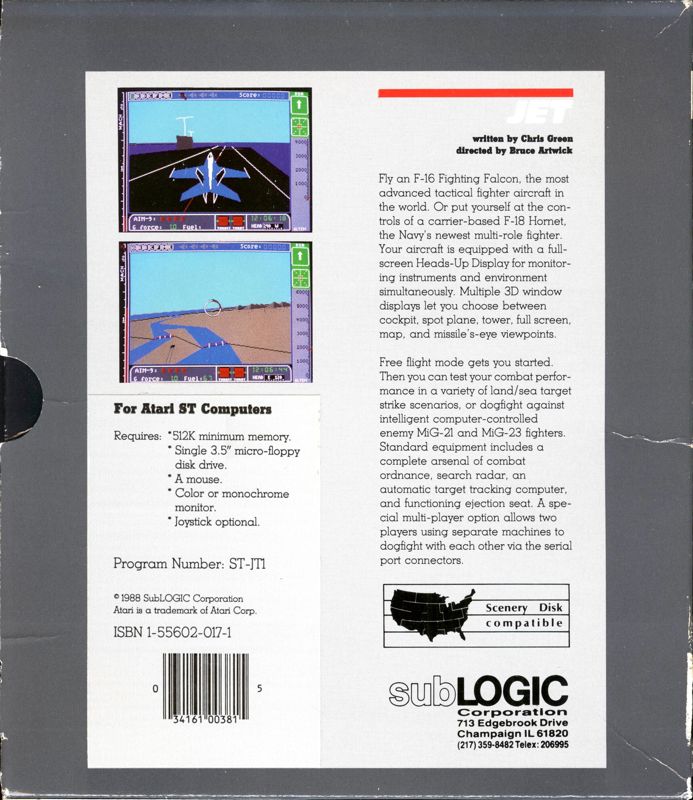 Jet cover or packaging material - MobyGames