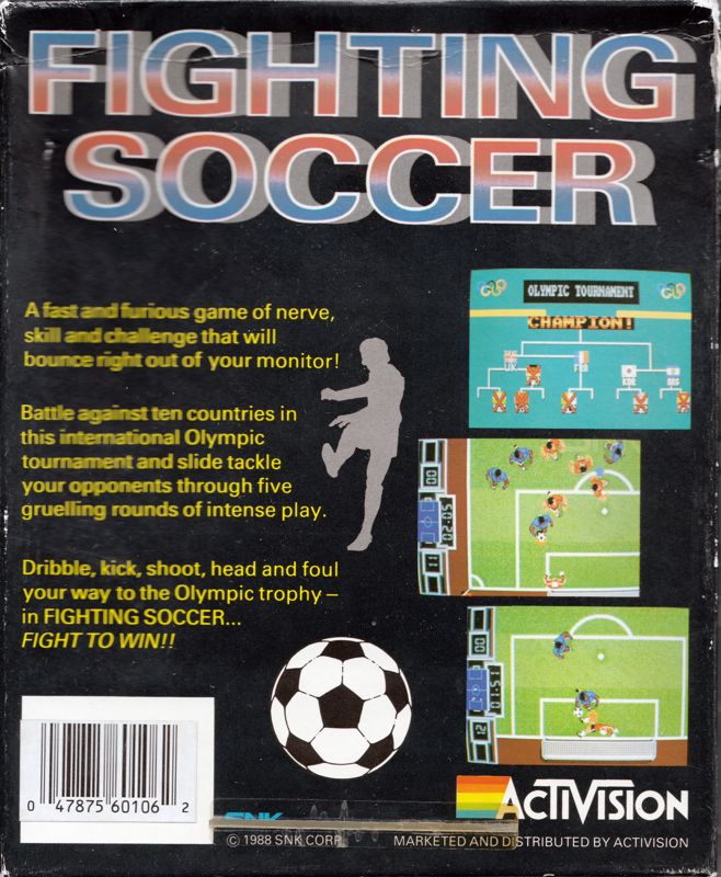 Fighting Soccer cover or packaging material - MobyGames