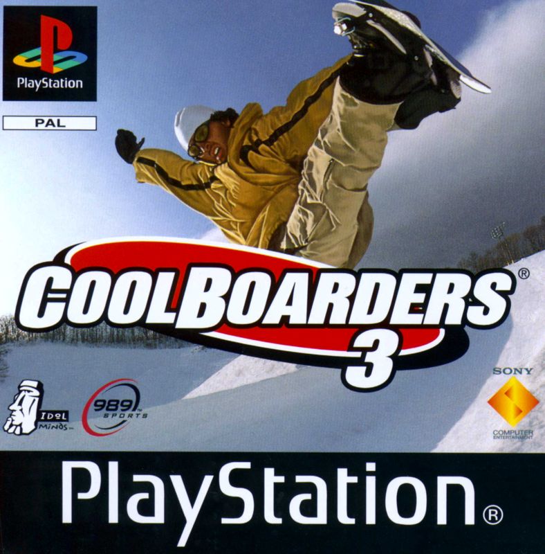 Cool Boarders 3 cover or packaging material - MobyGames