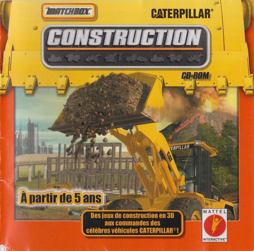 MatchBox Caterpillar Construction Zone cover or packaging material ...