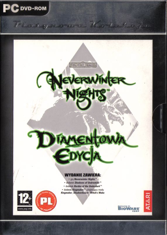 Neverwinter Nights: Diamond cover or packaging material - MobyGames