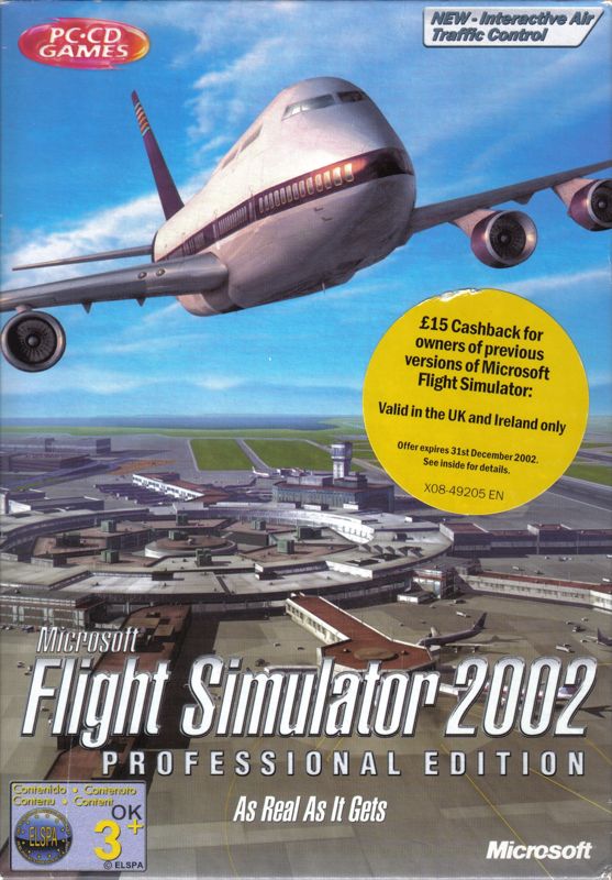 Microsoft Flight Simulator 2002: Professional Edition cover or ...