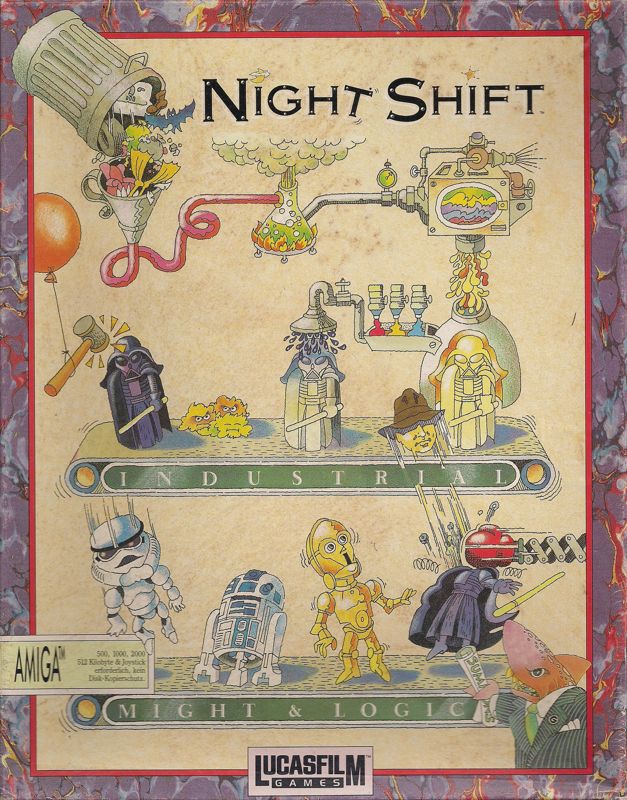 Night Shift cover or packaging material - MobyGames