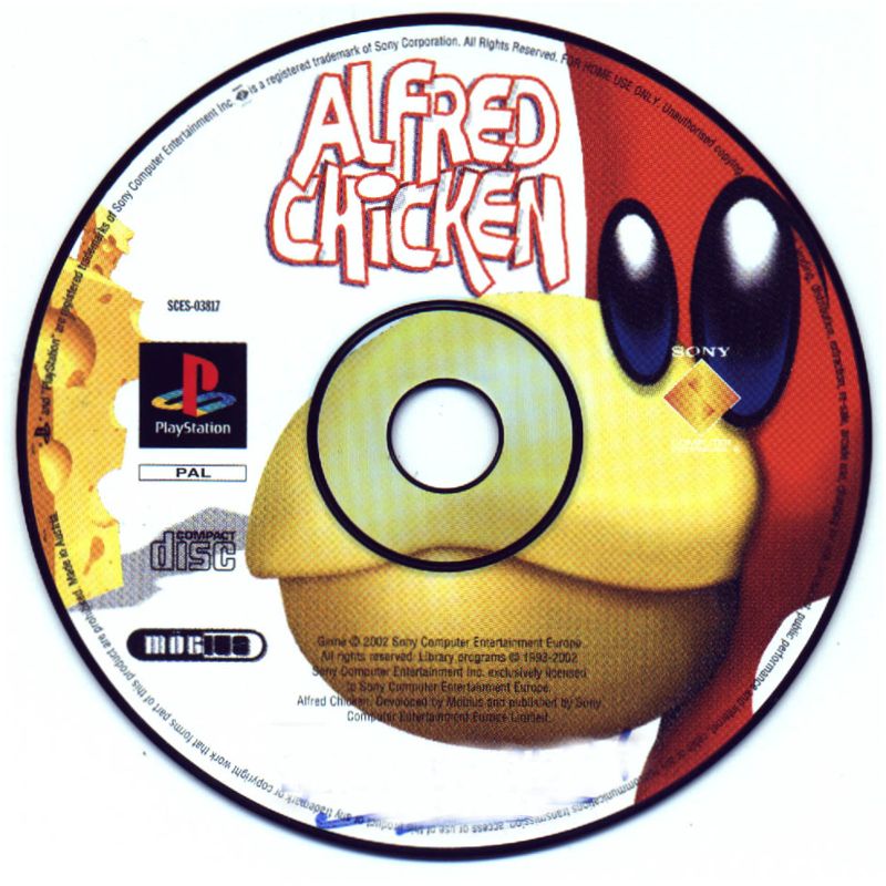 Alfred Chicken cover or packaging material - MobyGames