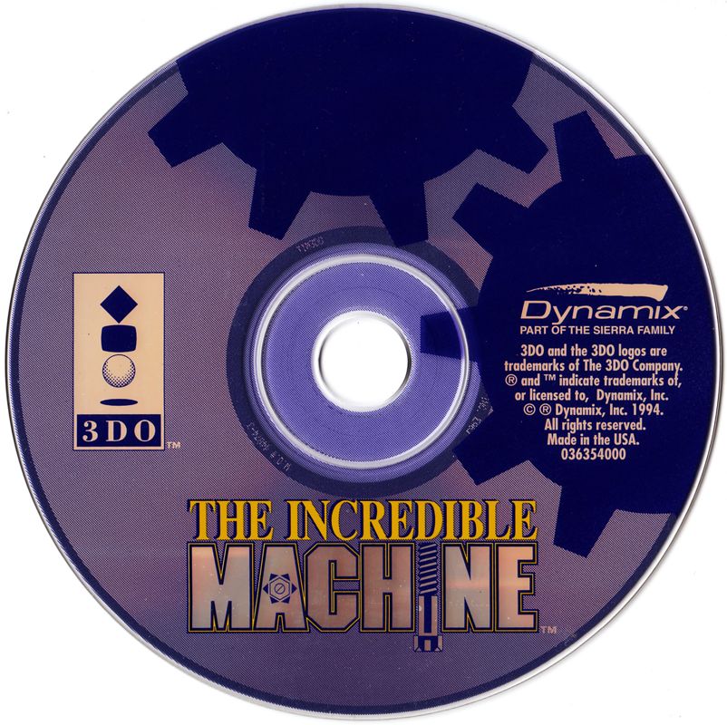 The Incredible Machine cover or packaging material - MobyGames
