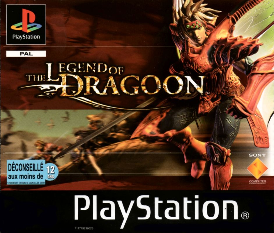 The Legend of Dragoon cover or packaging material - MobyGames