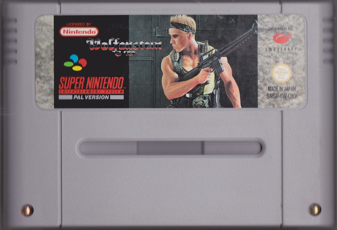Wolfenstein 3D cover or packaging material - MobyGames