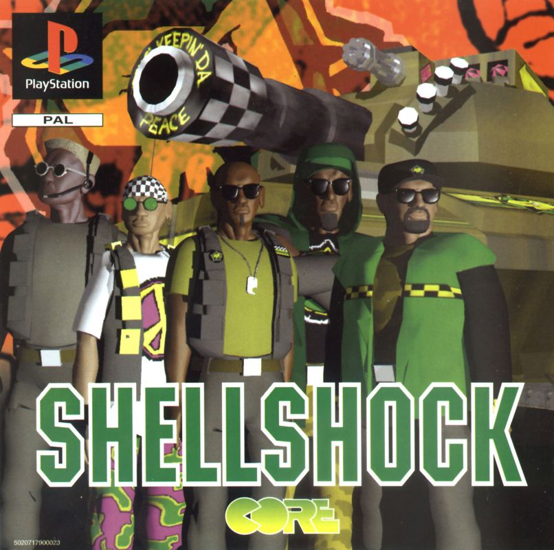 Shellshock cover or packaging material - MobyGames