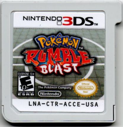 Pokémon Rumble Blast cover or packaging material - MobyGames