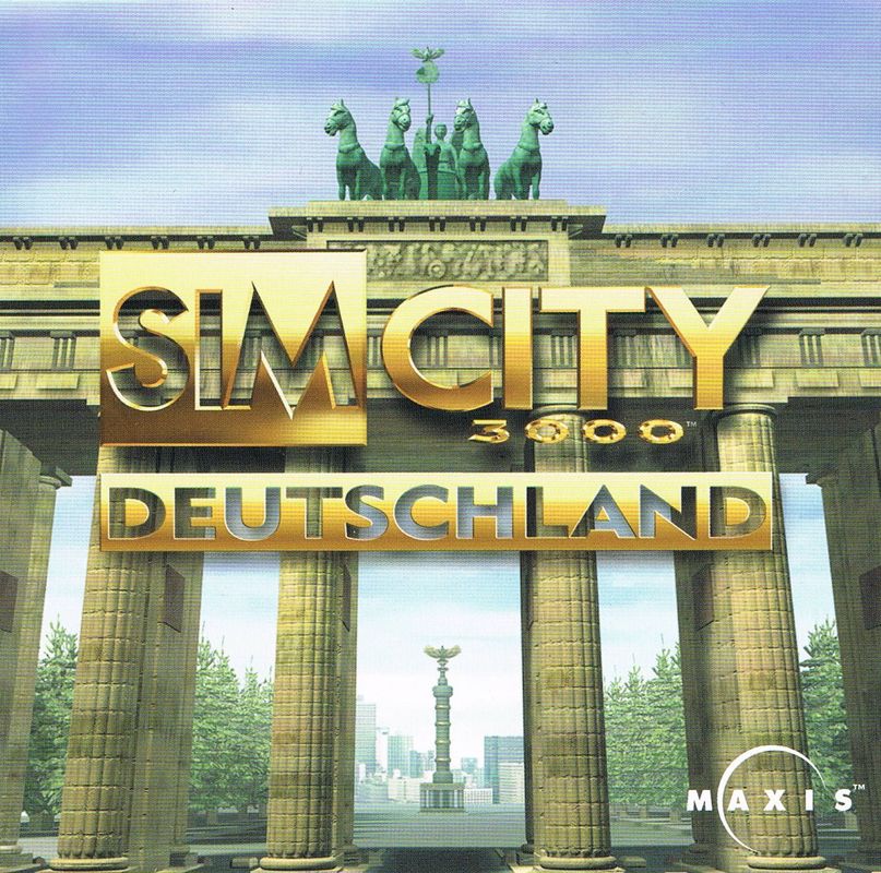 SimCity 3000 Unlimited cover or packaging material - MobyGames