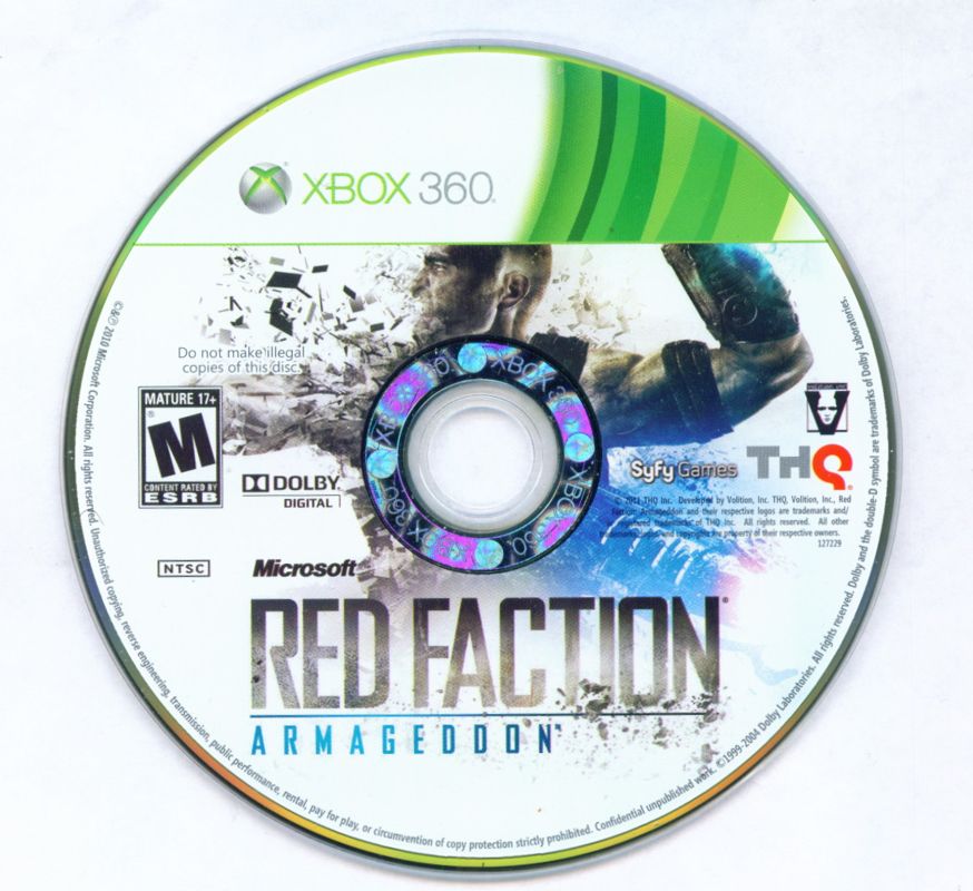 Red Faction: Armageddon cover or packaging material - MobyGames